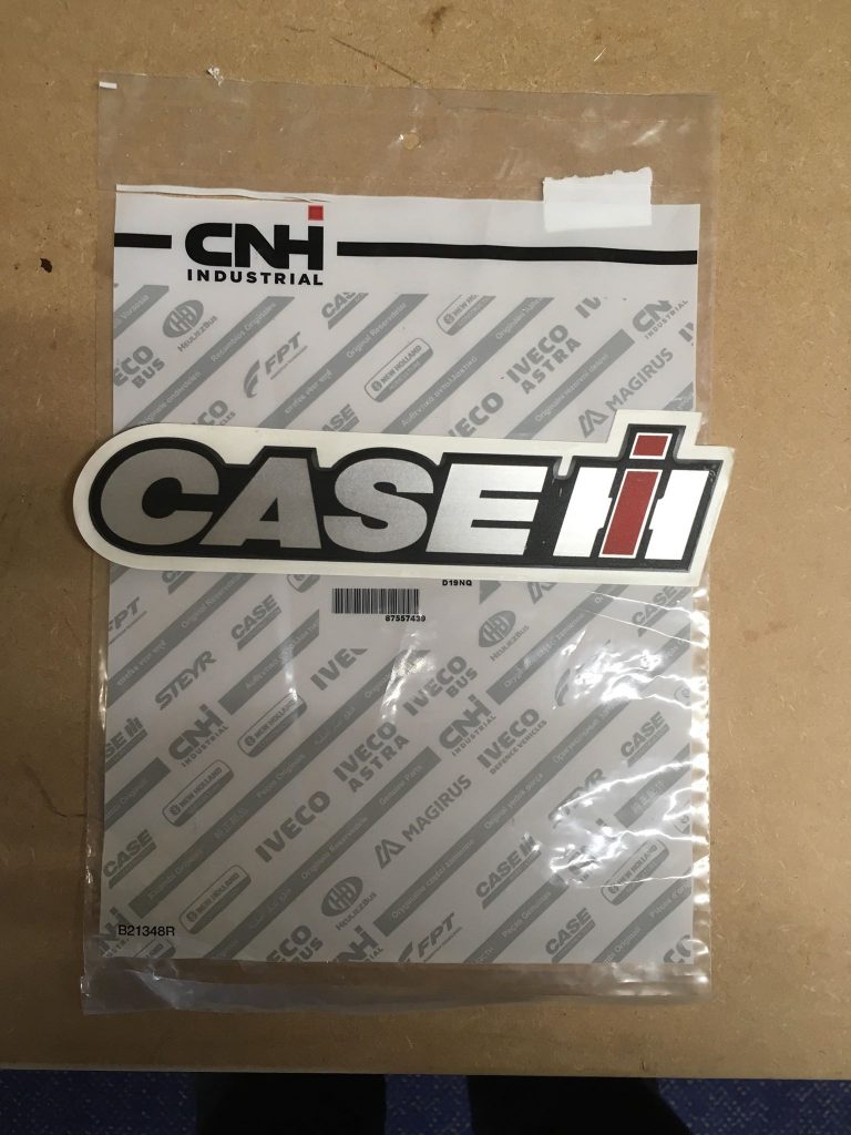 Case IH Stickers ST 001 - Tom Lee Engineering