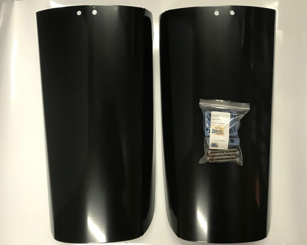 Mirror Guards to fit JCB large electric mirrors (Black) SMG016B - Tom ...